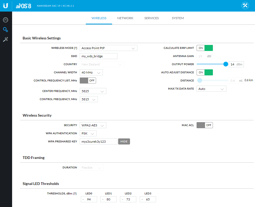 Configuración Bridge Ubiquiti Point to Point transparente en AirOS 8 ...