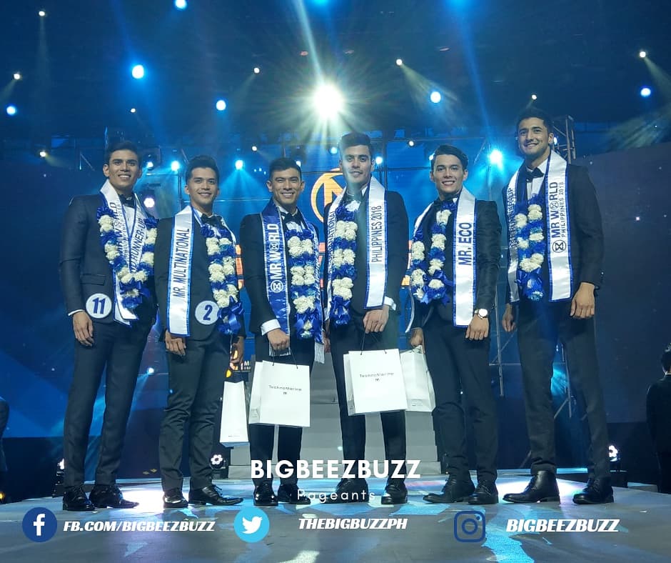 Mister World Philippines 2018 Winners - Big Beez Buzz