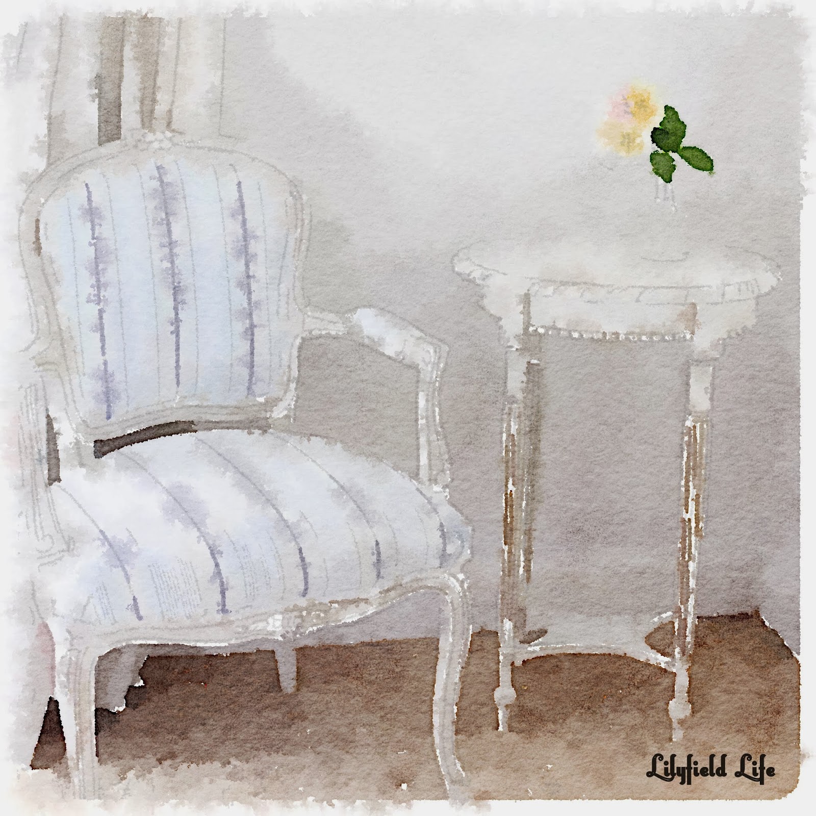 Lilyfield Life: My Painted Furniture in Watercolour