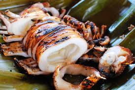 The FiliPinoy Plate: Sinugbang Nokus (Grilled Squid)