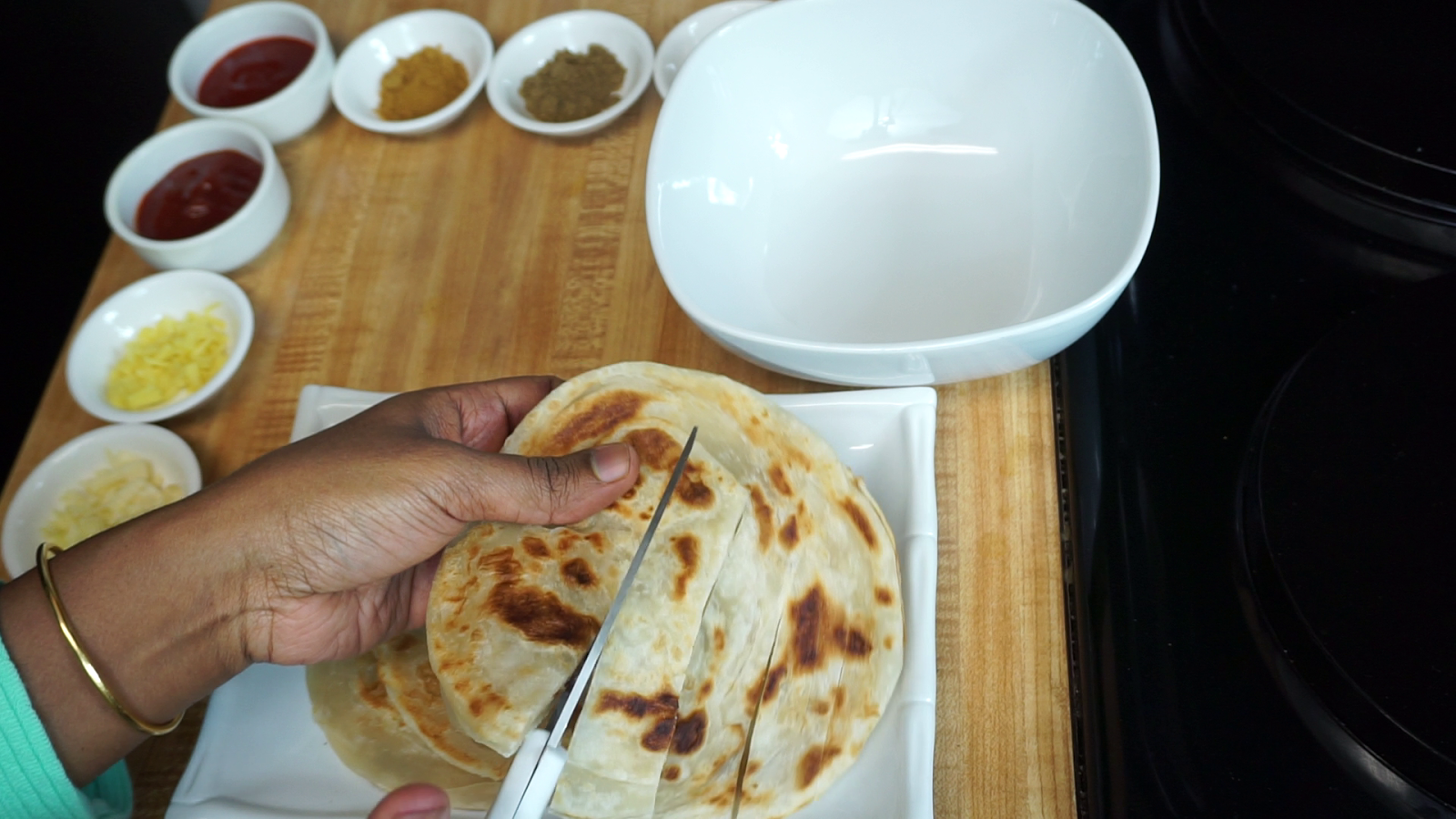 Chilli Parotta Recipe | Steffi's Recipes