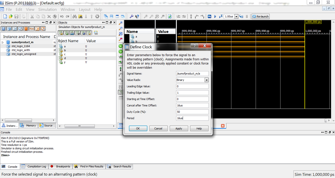 Exp 1 Simulation Of Vhdl Code For Combinational Circuit Sop Biochiptronics Technologies