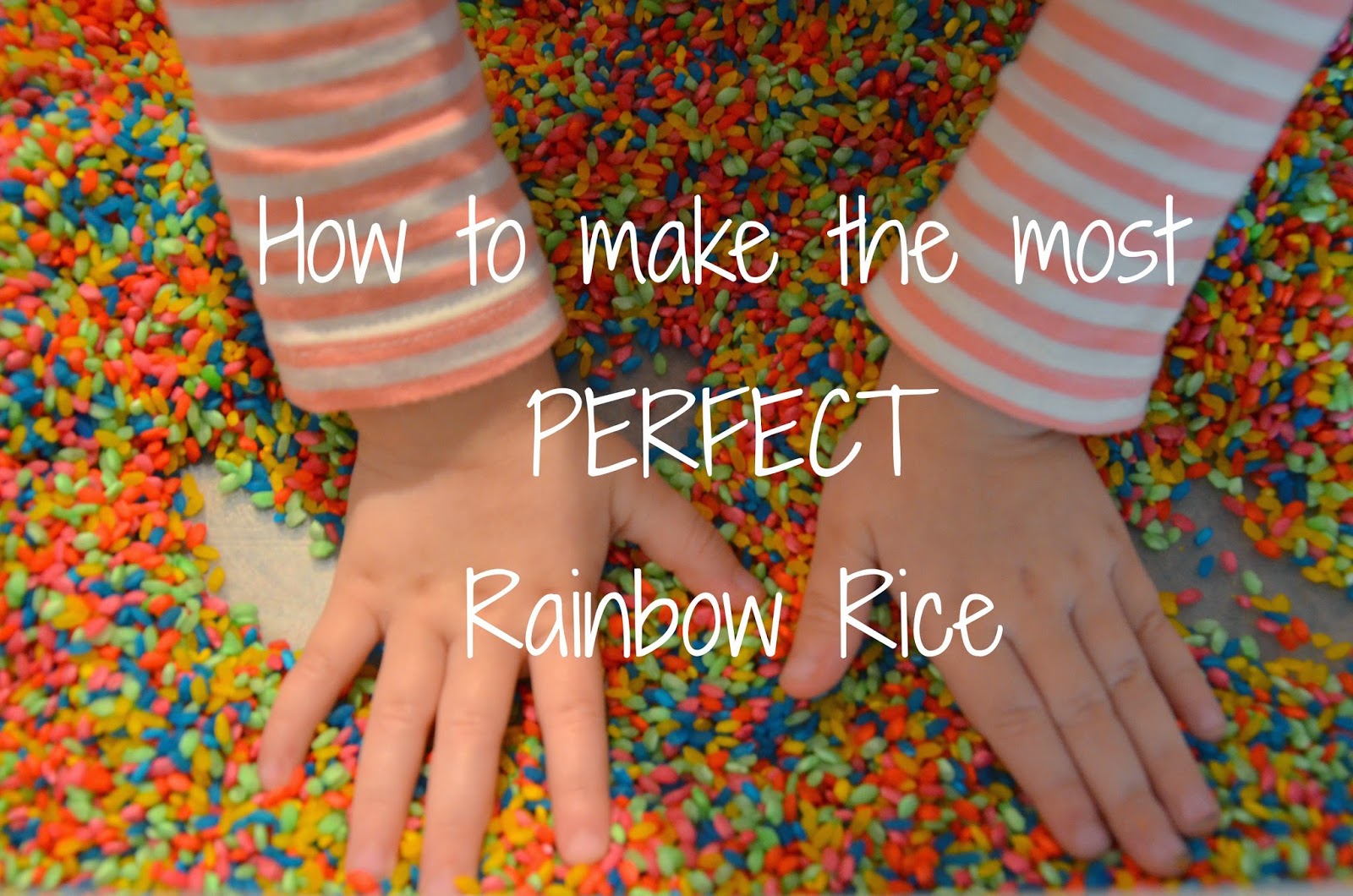How to make the perfect Rainbow Rice - Teacher Types