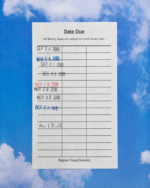 Take Out Photo: Date Due