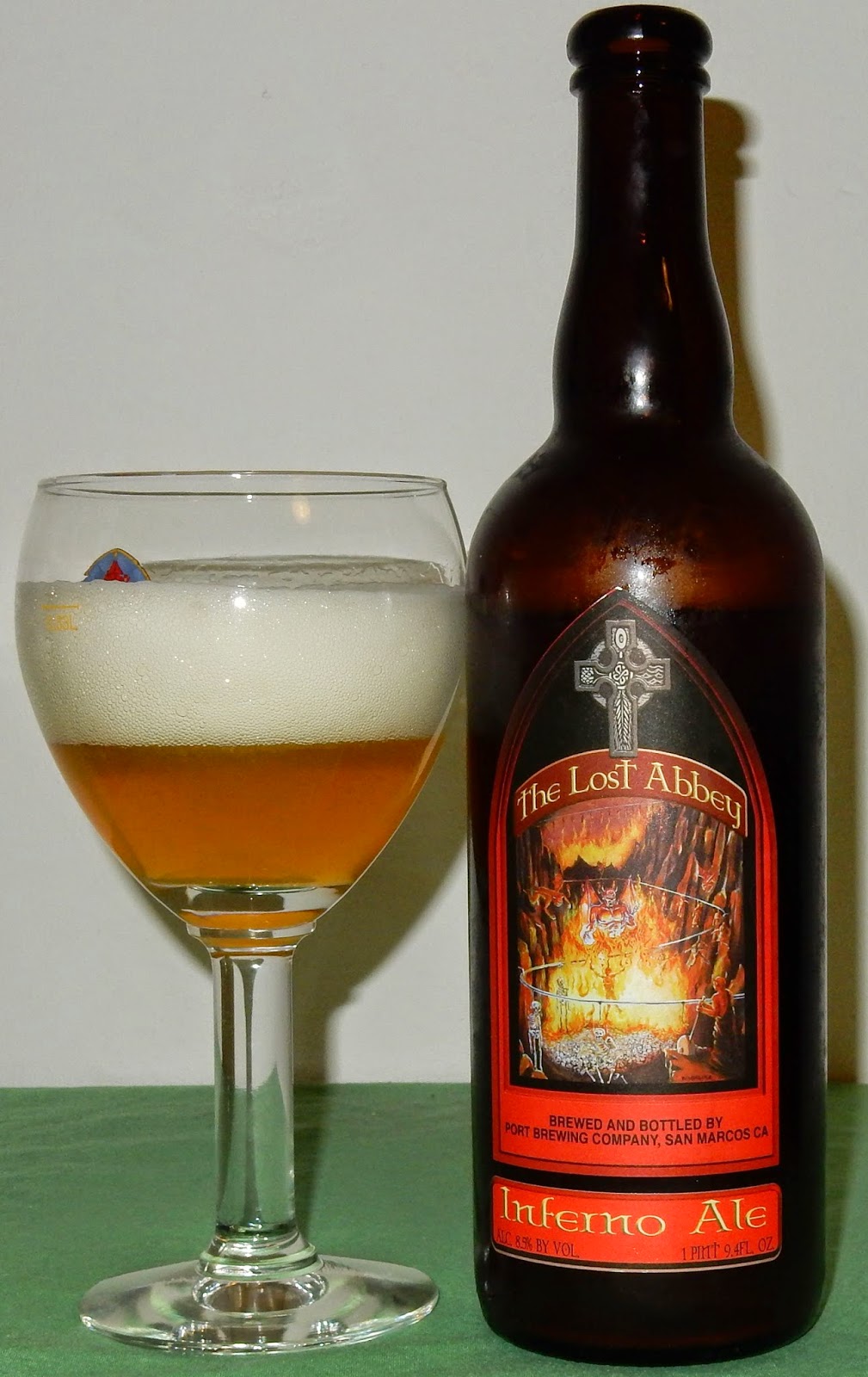Black Bens Ølblog: Lost Abbey Inferno Ale