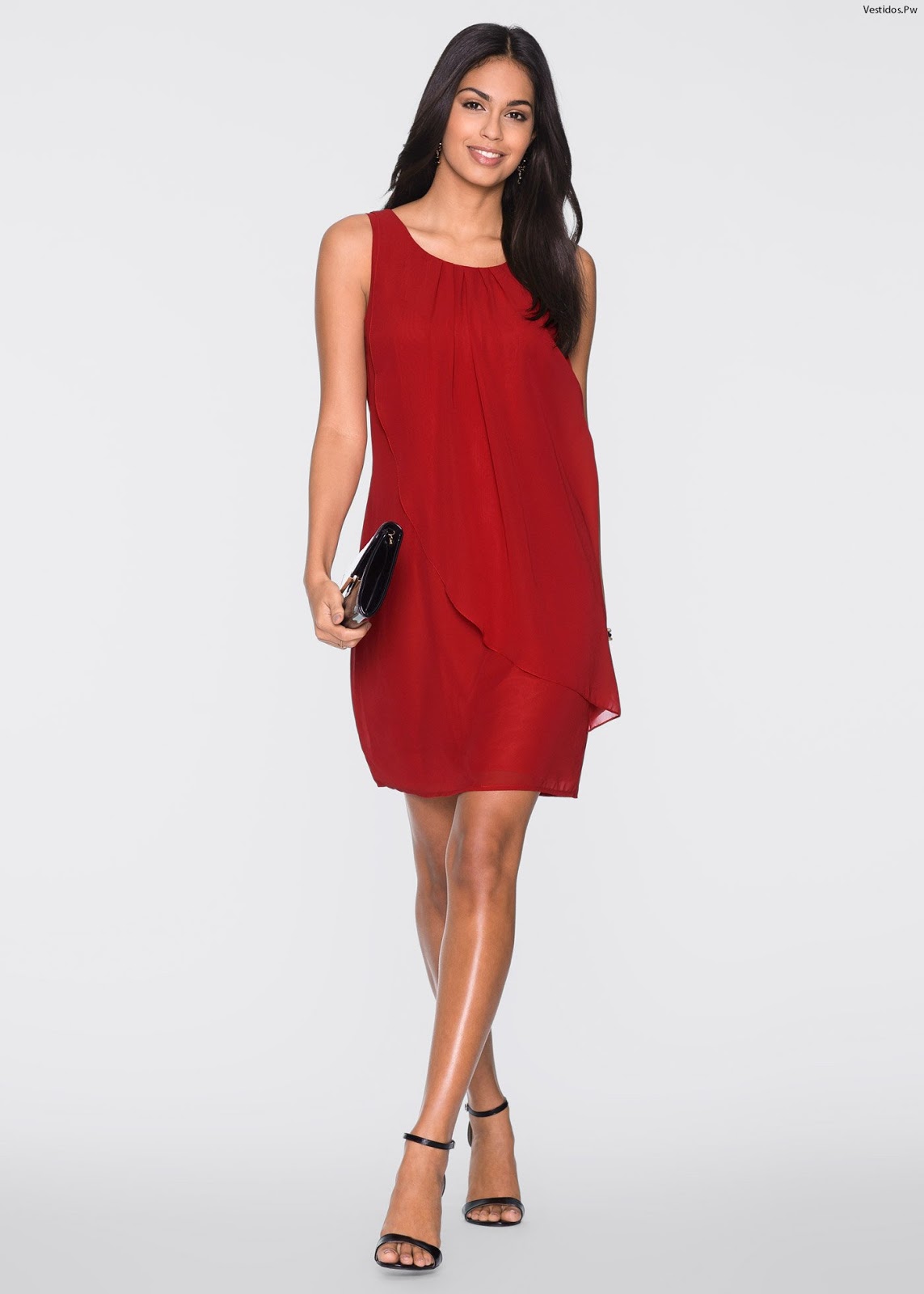 50 Vestidos Rojos ¡Ideas Perfectas para Ti! | Vestidos | Moda 2019 - 2020