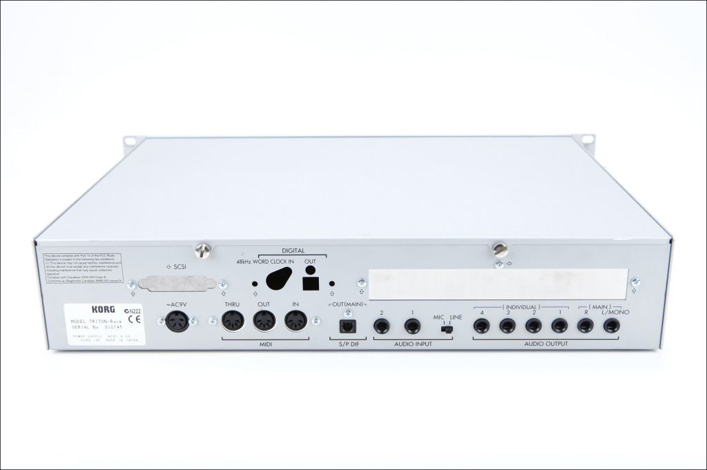 MATRIXSYNTH: Korg Triton Rack Sound Module