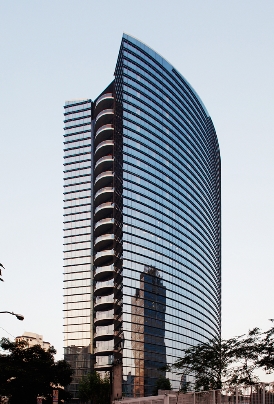 Infinity Tower - Fachada Posterior