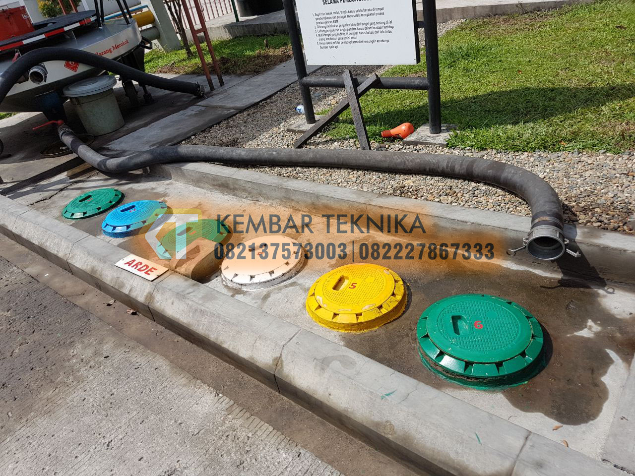 Manhole Cover Penutup Tangki BBM SPBU