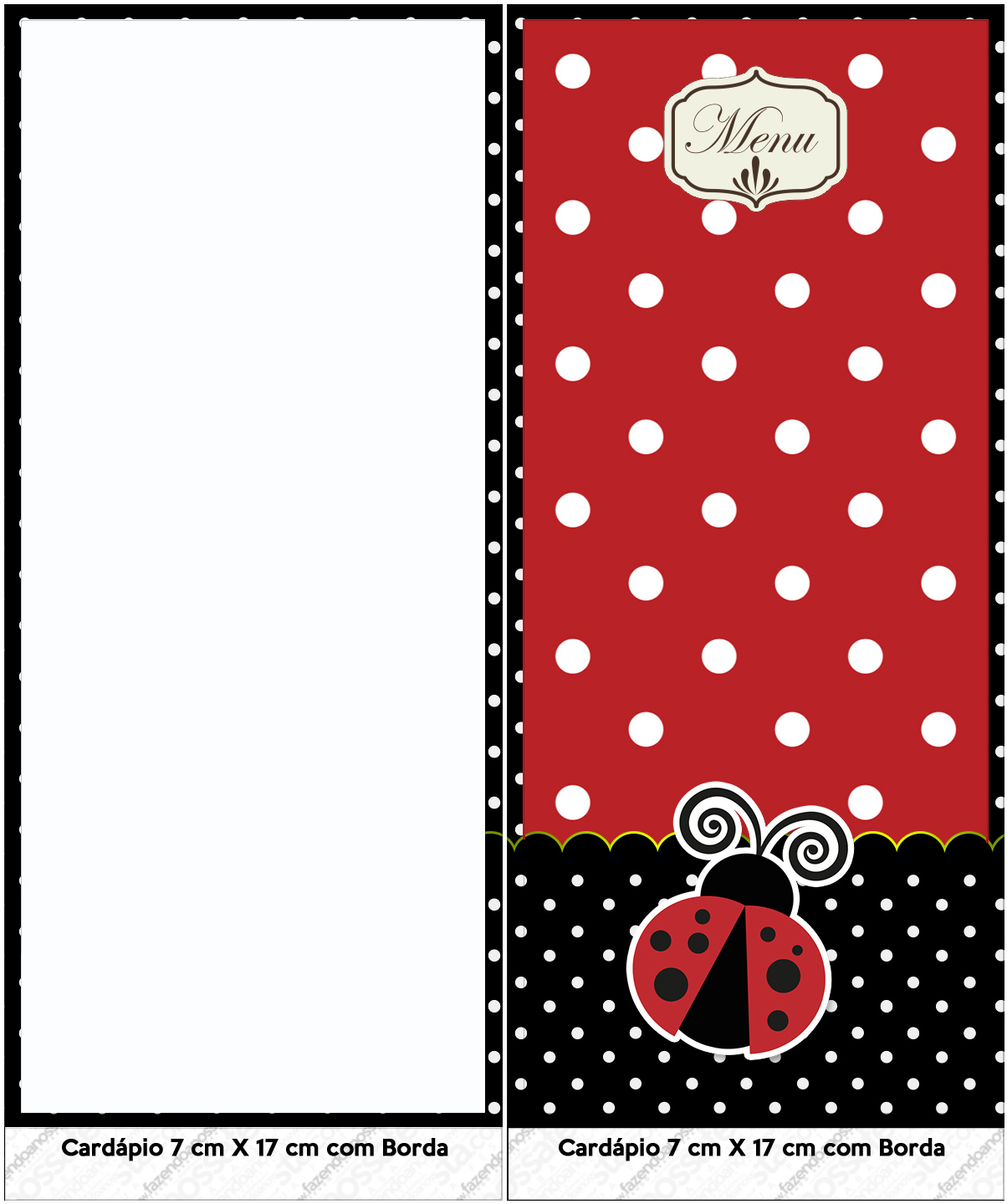 Ladybug Party: Free Party Printables. | Oh My Quinceaneras!