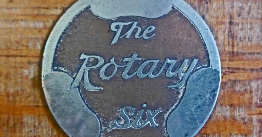 American Auto Emblems: ROTARY SIX
