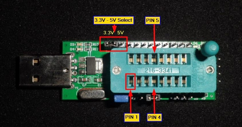 RBT's Tech Depot: Working With USB SPI Programmer
