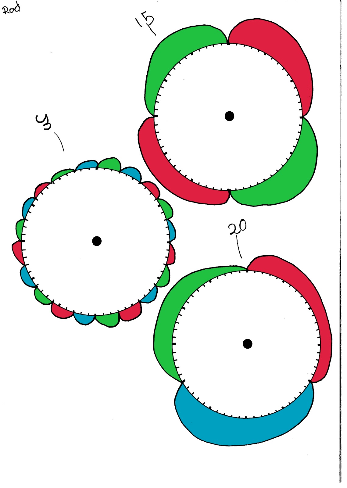 pinkmathematics: Clock flowers in Year 4