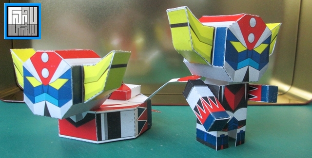 PaperToys - Goldorak ~ Le Bouquinovore