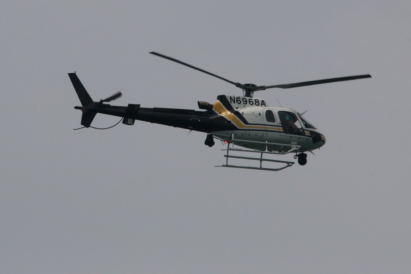 Michigan Exposures: A Eurocopter Passes Over