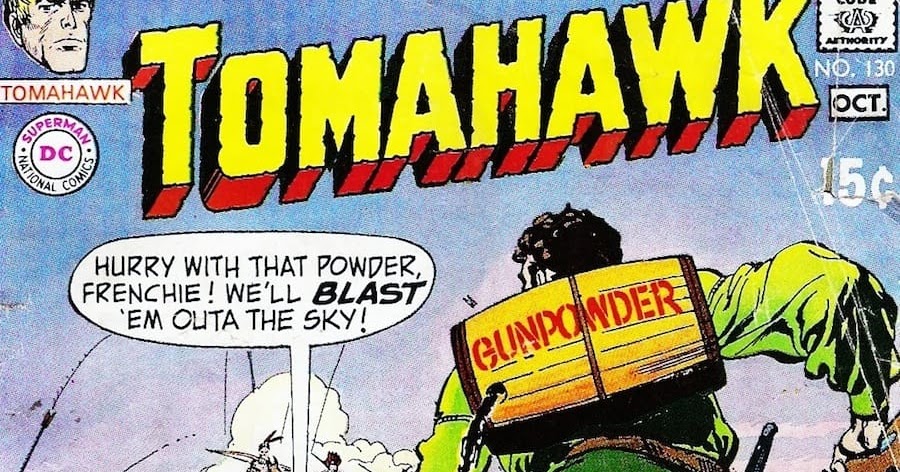 Tomahawk #130 - Neal Adams cover - Pencil Ink