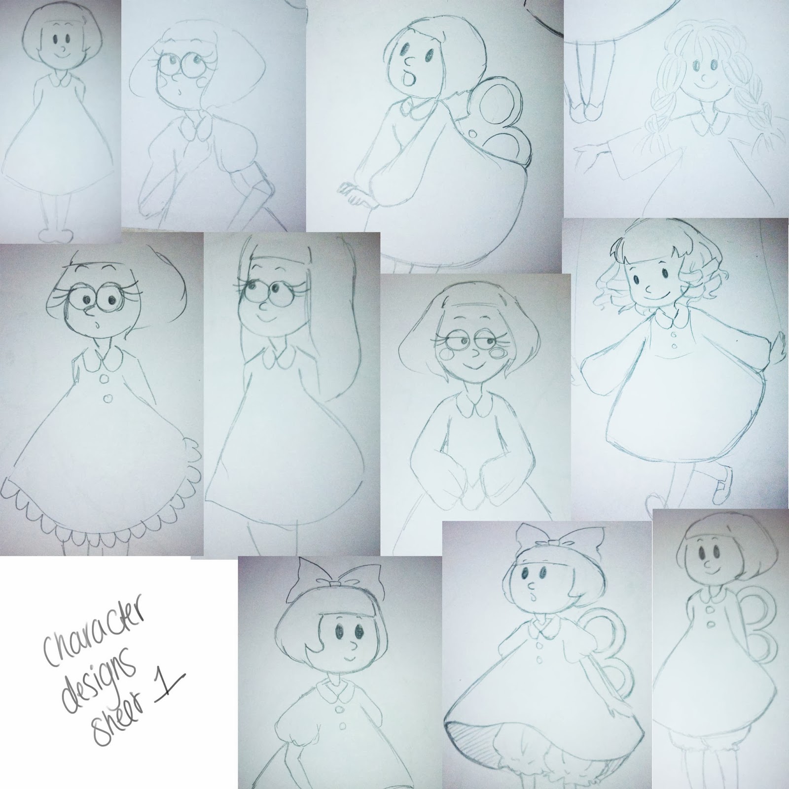 Animation Principles: Character Designs