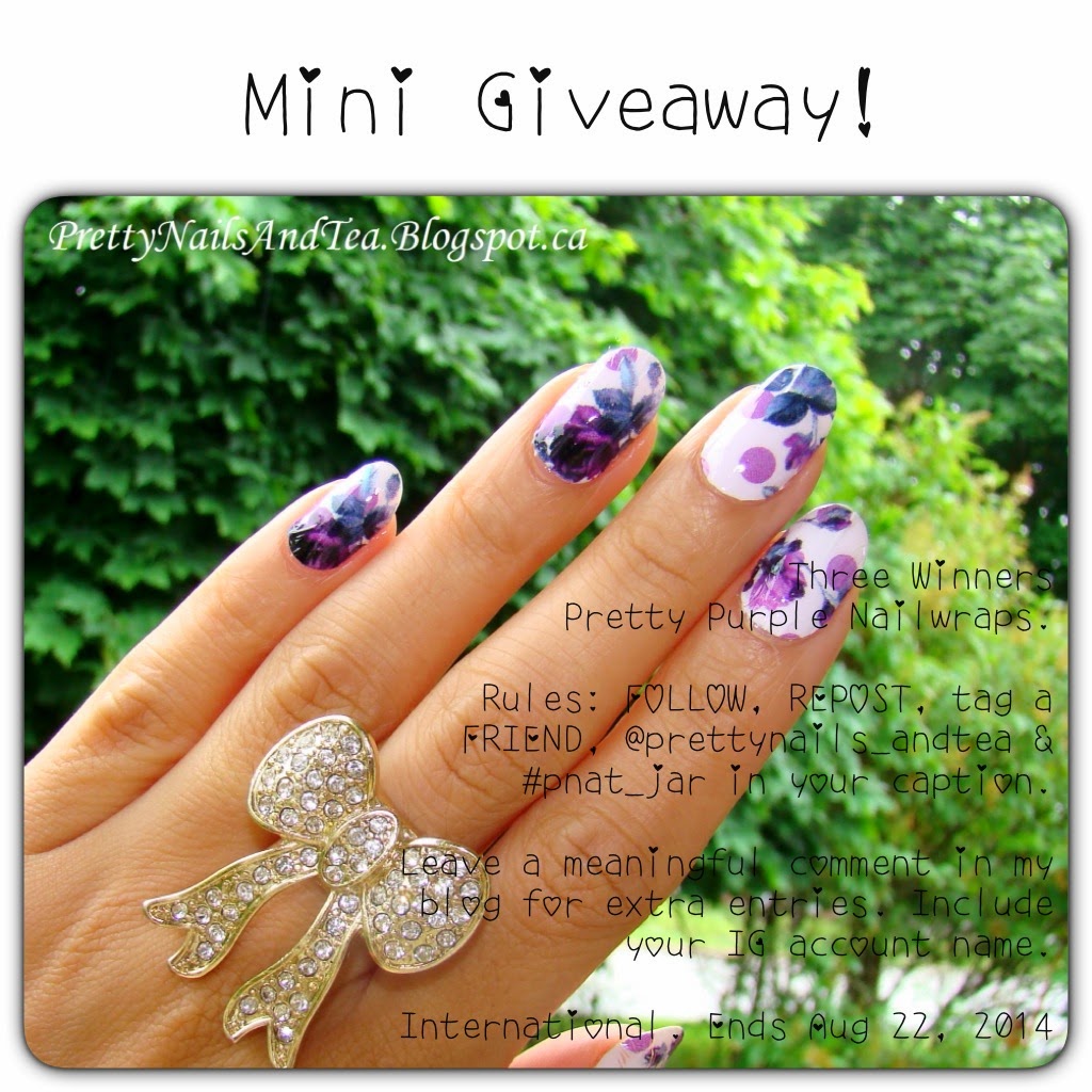 Pretty Nails and Tea: MINI GIVEAWAYS!!! Leave some love and win Nail ...