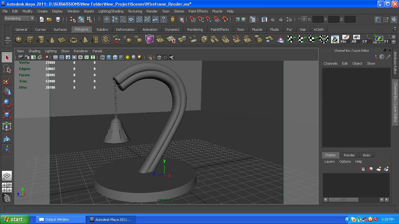Ambient Occlusion And Normal Map Bake Using Xnormal