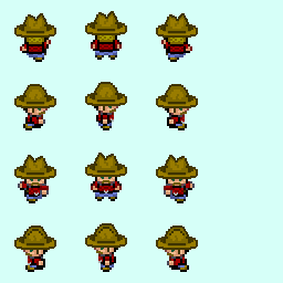 Okami Sprites: Cowboy