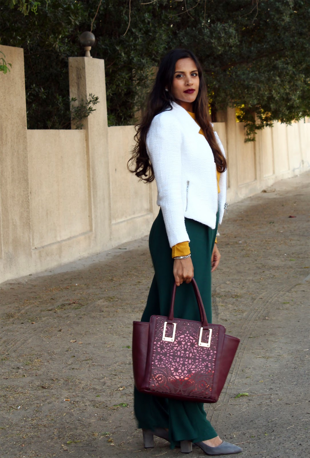 Winter Colours And A Sharp White Jacket + Business Busyness | The ...