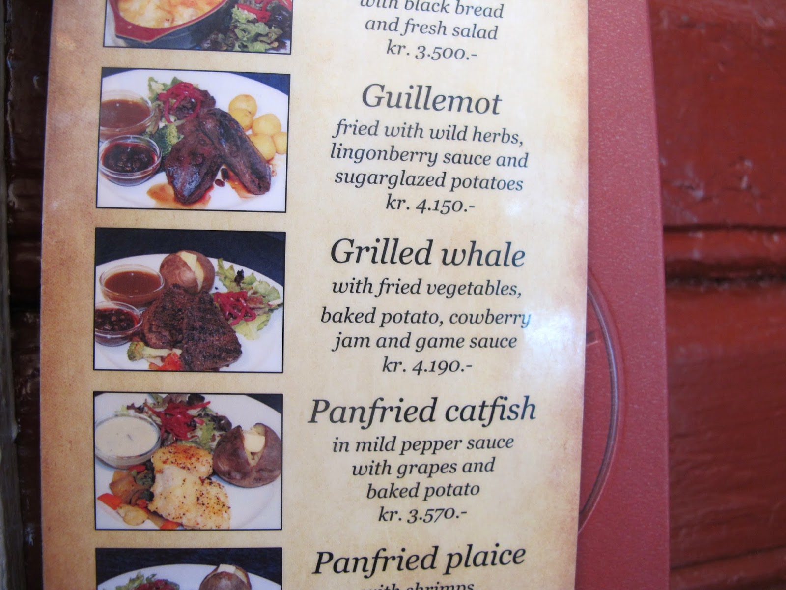 Eat the world: Bautinn, Akureyri, Iceland: a whale of a time