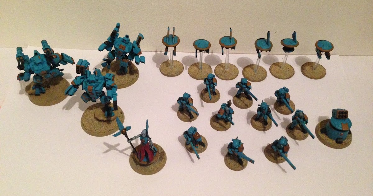 Always Strikes Last: Showcase: Tau Starter Army