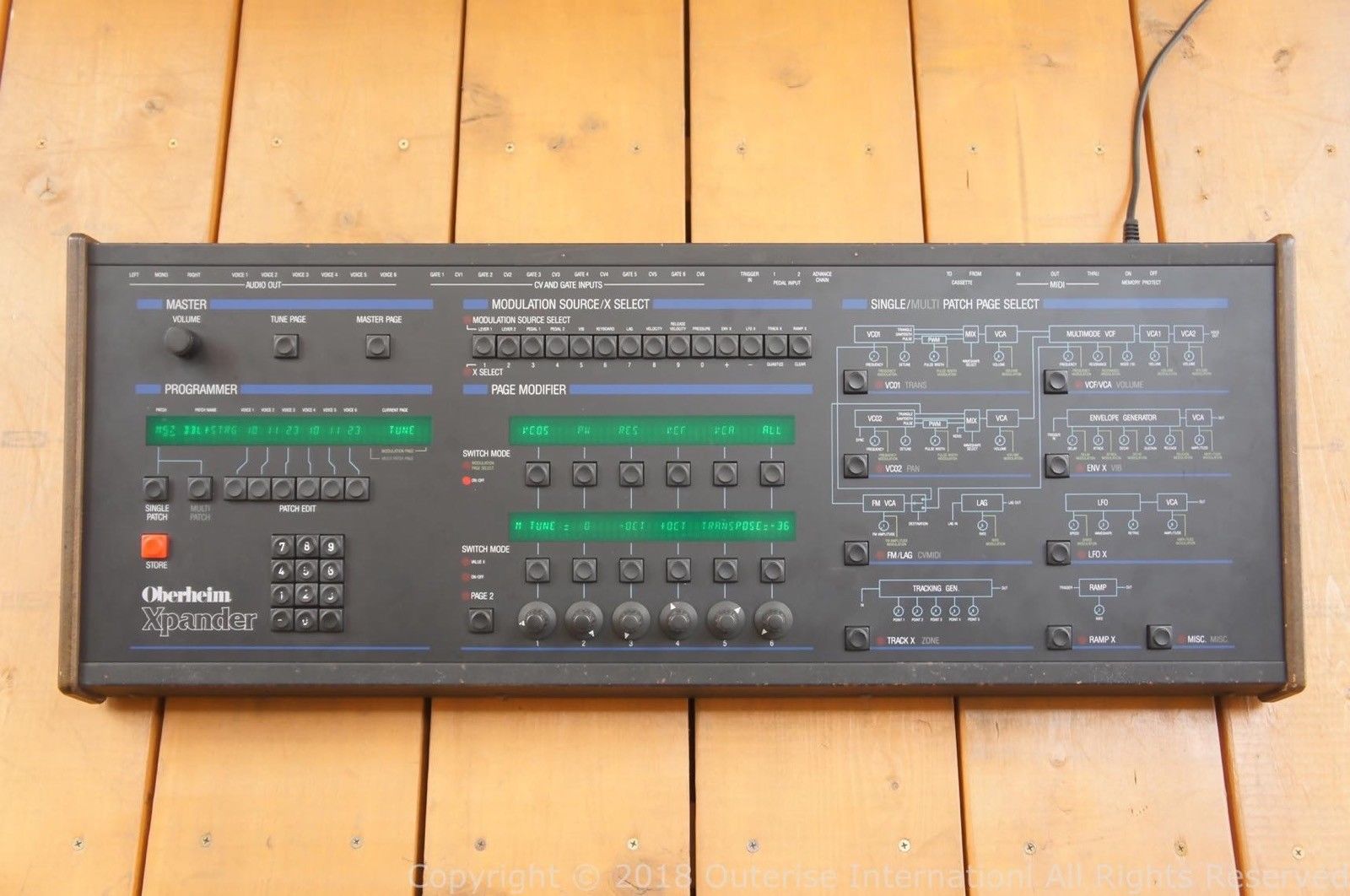 MATRIXSYNTH: Vintage Oberheim Xpander