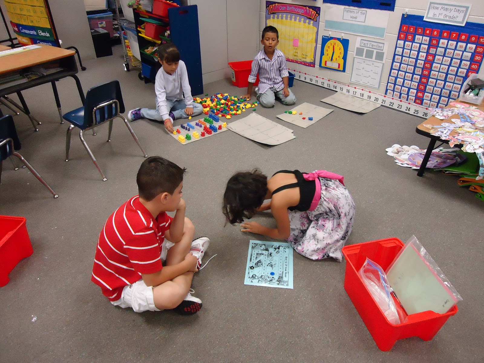 Ms. Fagan's Fantastic First Graders: Math Workshop/ BUILD