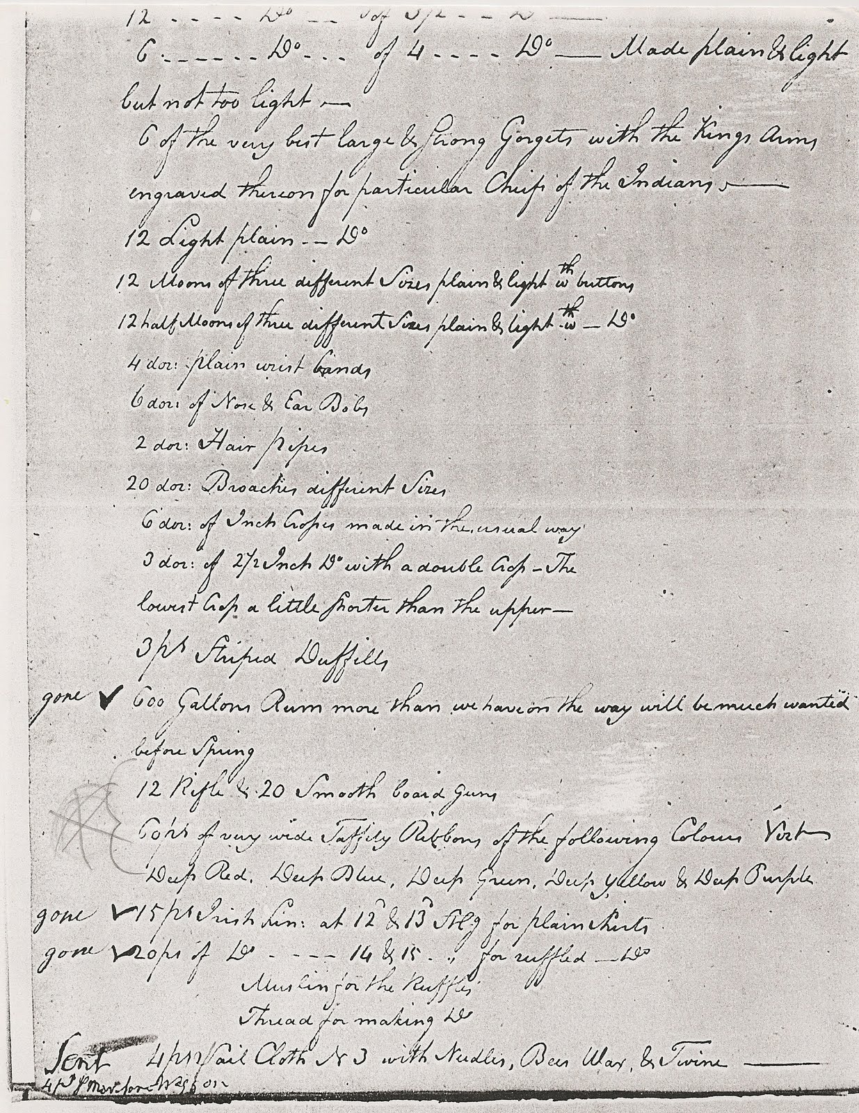 The Buffalo Trace: Random documents for you to check out