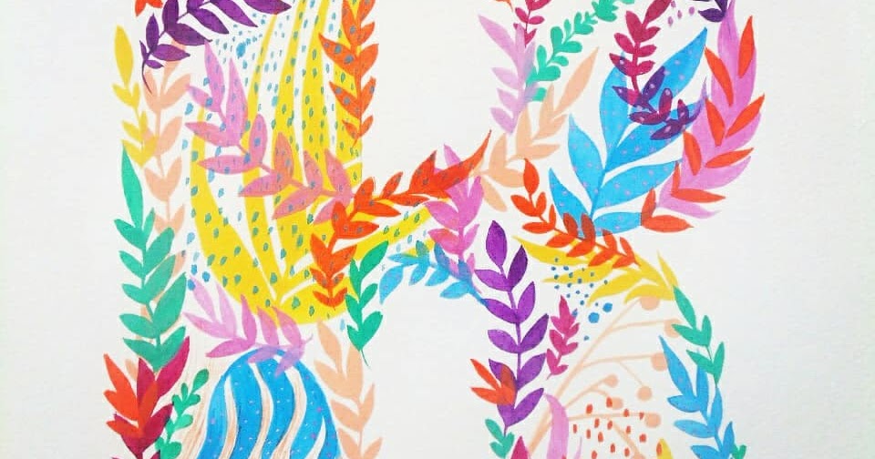 PENSAMIENTO STREET: Initial letter art