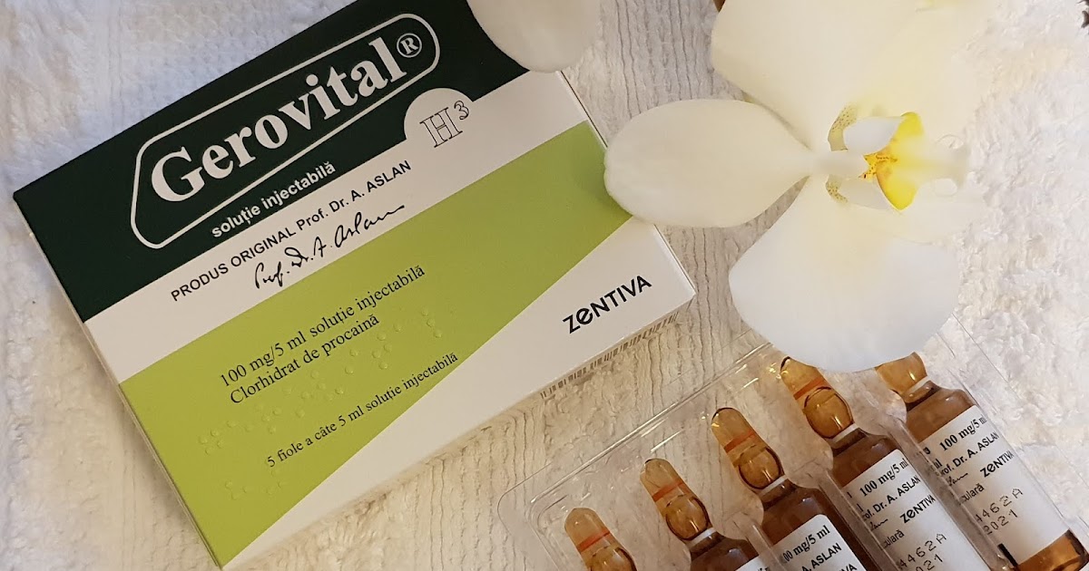 Buy Original Romanian Gerovital H3 Tablets and Injections by Dr Ana ...