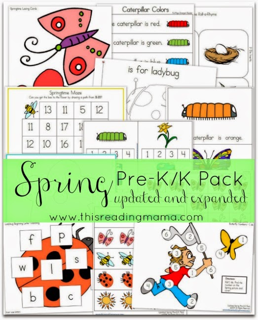 LMN Tree: Spring Reading Resources and Free Emergent Reader