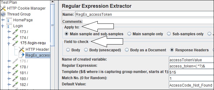 JMeter - Capture Dynamic Value present in Redirected Request