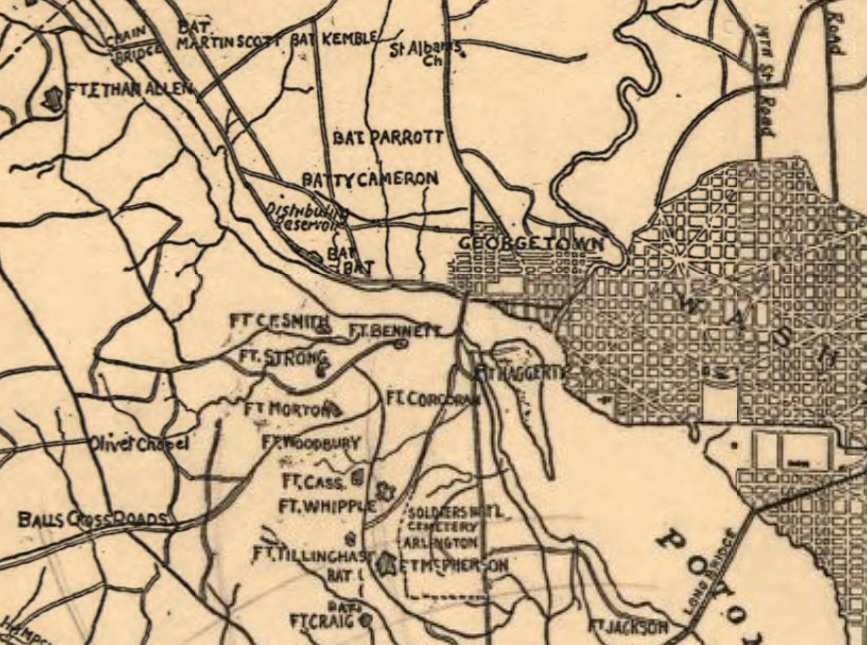 The Civil War Picket: Fort C.F. Smith in Arlington was among 68 that ...
