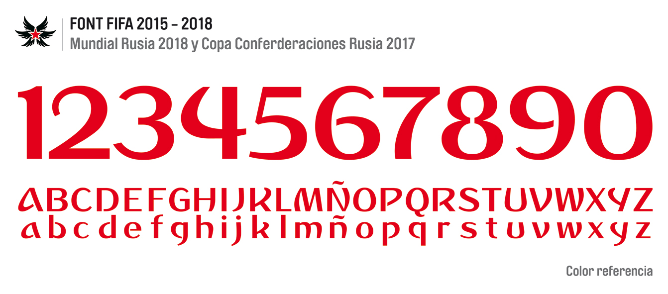 TIPOGRAFIAS Y FONTS: Font FIFA / 2015 - 2018