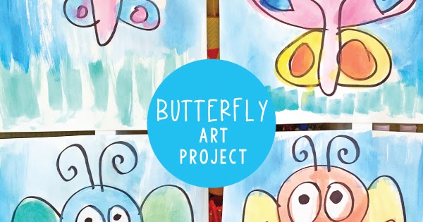 Butterfly Art Project | From the Pond