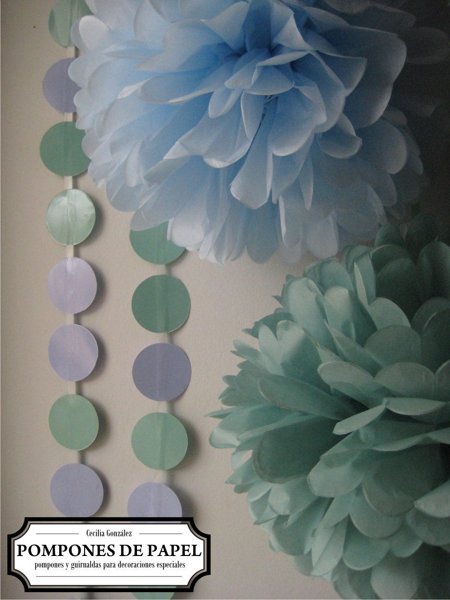 Pompones de Papel: :: Pompones de Papel & Guirnaldas