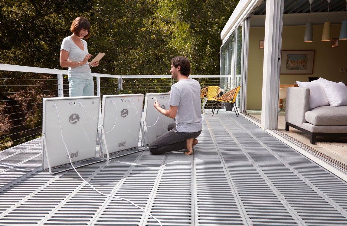 ДОМИШКО: SolPad — портативная солнечная панель для дома