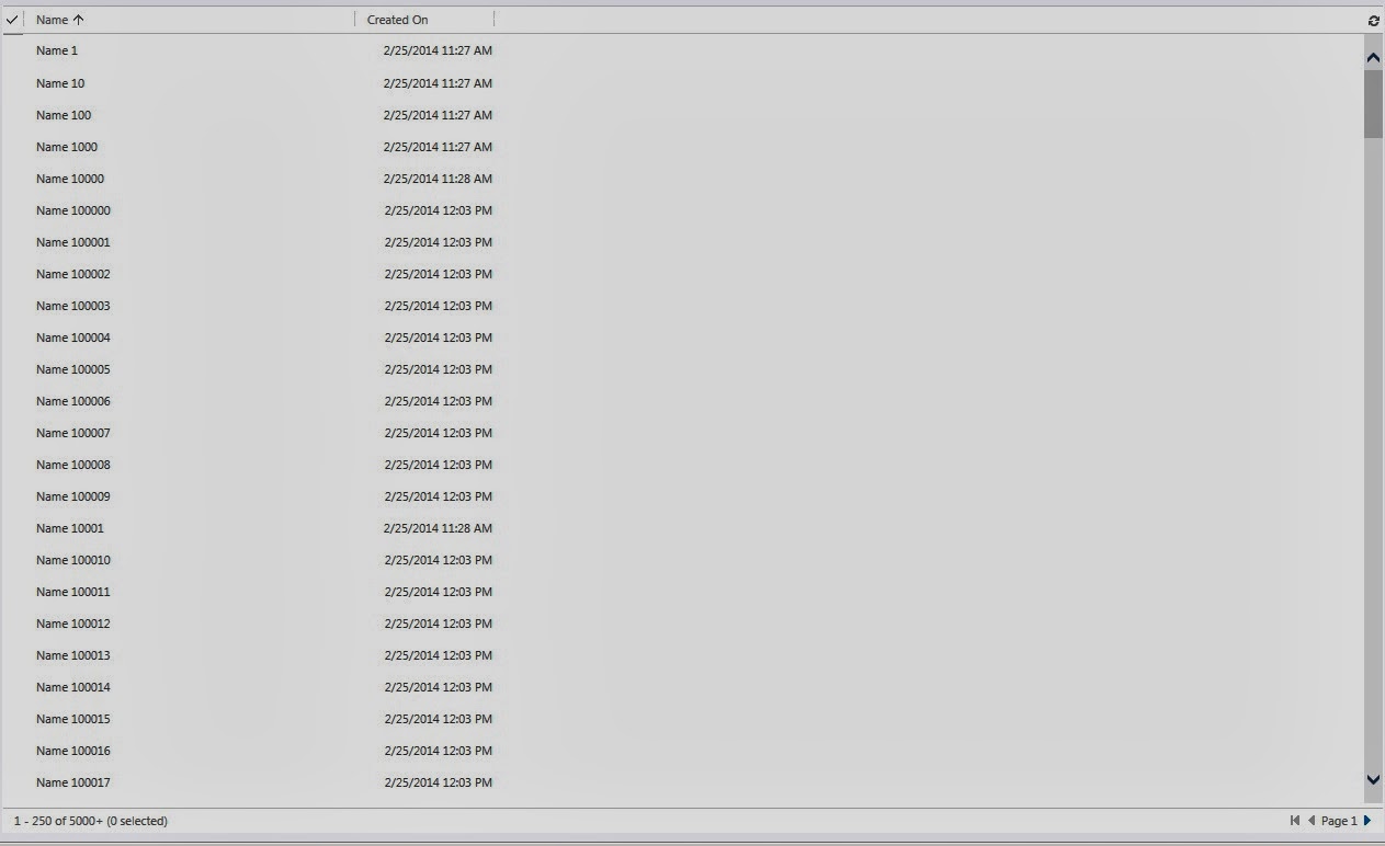MS CRM Customization: Total record count in MS CRM grid MS CRM Customization: Total record count in MS CRM grid