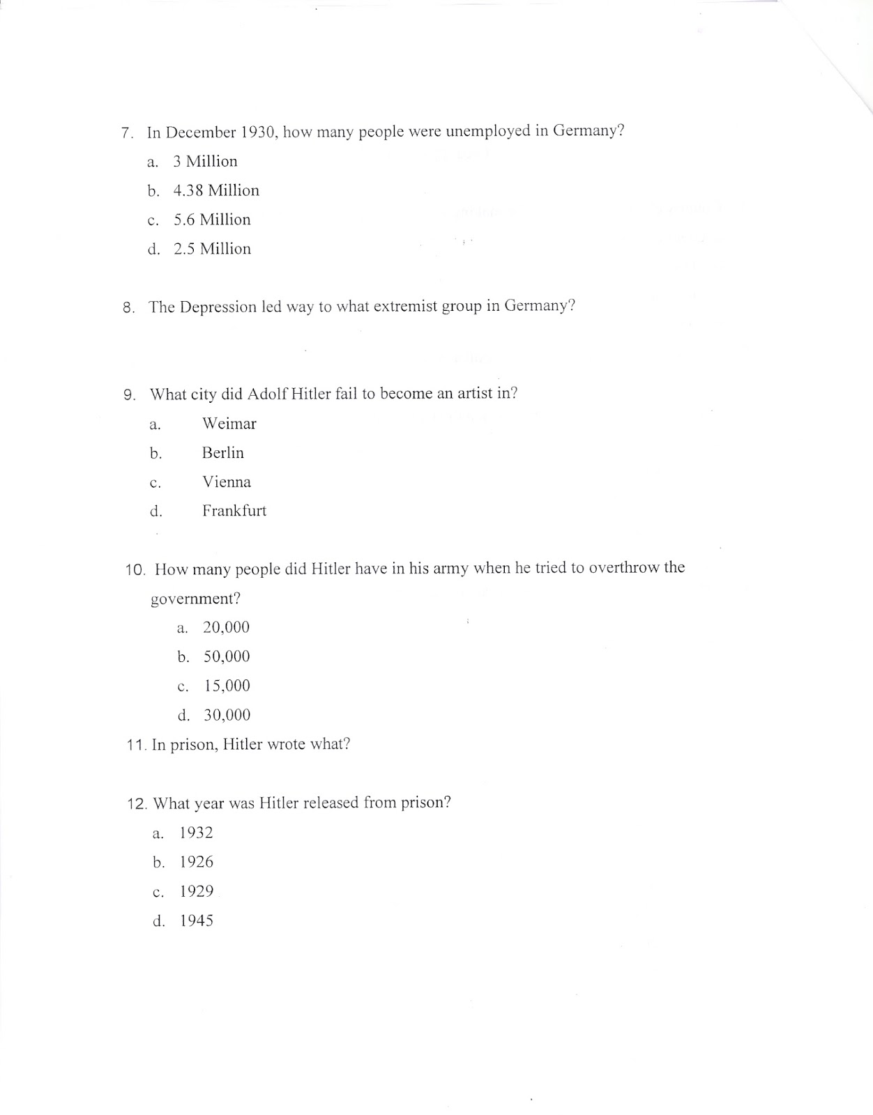 Mr. E's World History Page