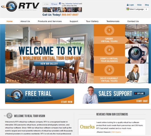 RTV Launches New Corporate Site - RTV