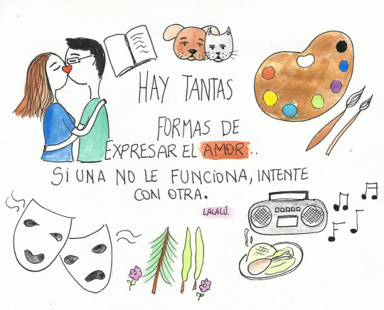 Dos palabras nada más...: Formas de expresar amor