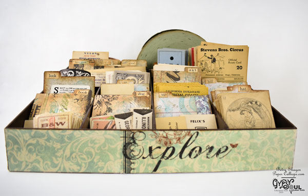 GSL Cuts: Store Ephemera Where You Will Use Them by Betsy Skagen