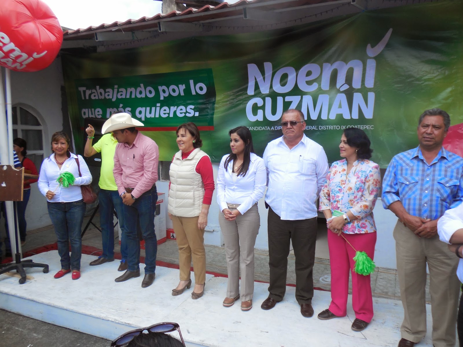 Noemí Guzmán Lagunés inicia campaña en la ciudad de Perote, ver ...