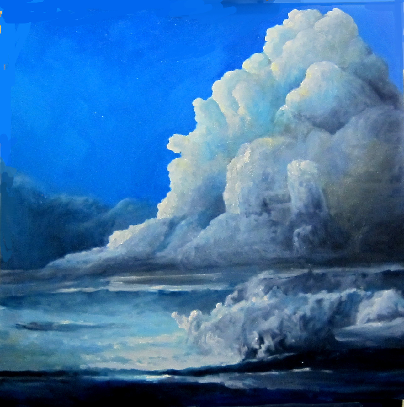 Paintings by Bill Fitzgerald: Cloud Scene