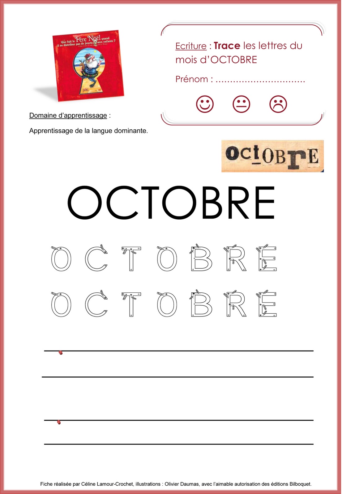 Céline Lamour-Crochet: Fiches: Que font...?