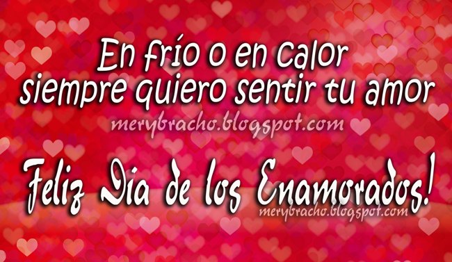 Feliz Día de los Enamorados