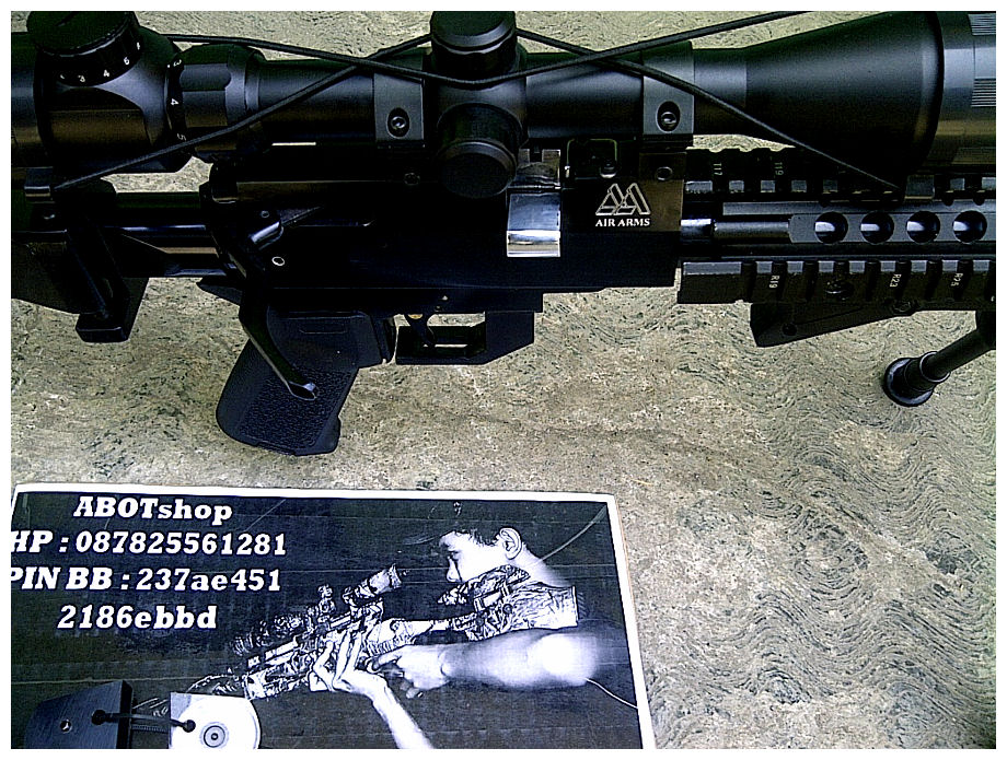 senapan angin pcp: senapan angin gas pcp AIRARMS S410 PREDATOR popor ...