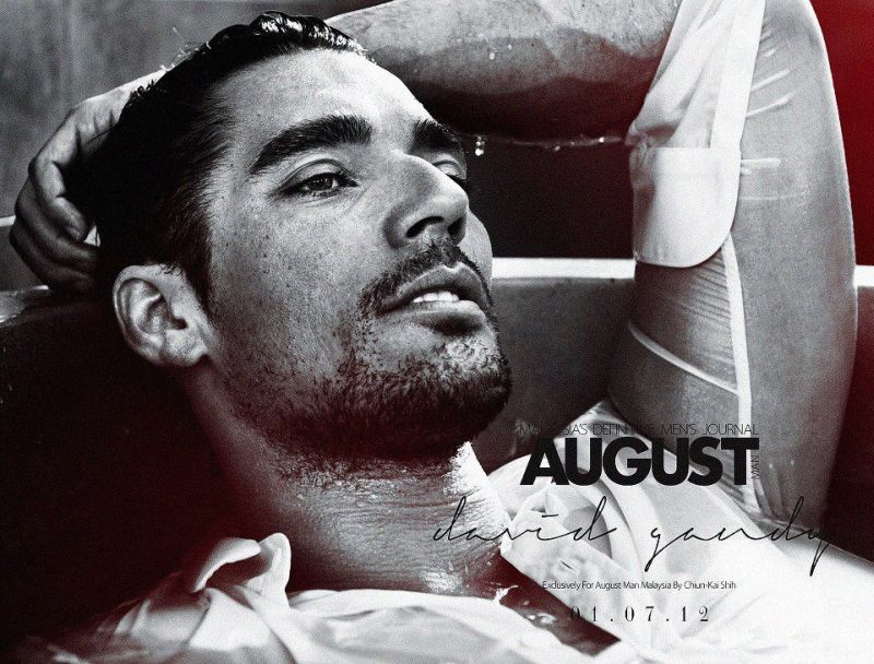 David Gandy -Source-: David Gandy Covers August Man’s July 2012 Issue